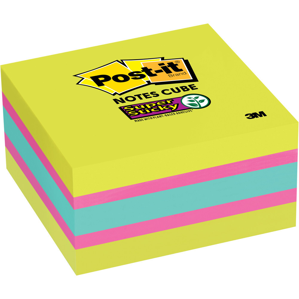 Post It Super Sticky Note 2027 SSGFA 76mm X 76mm 360 Sheets Cube Brights Post It Super Sticky Note 2027 SSGFA 76mm X 76mm 360 Sheets Cube Brights